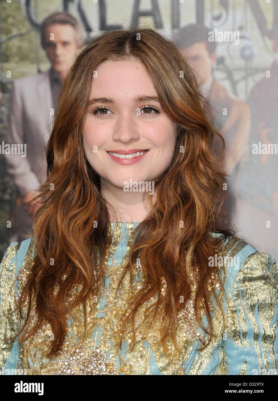 Alice Englert at arrivals for BEAUTIFUL CREATURES Premiere, TCL ...
