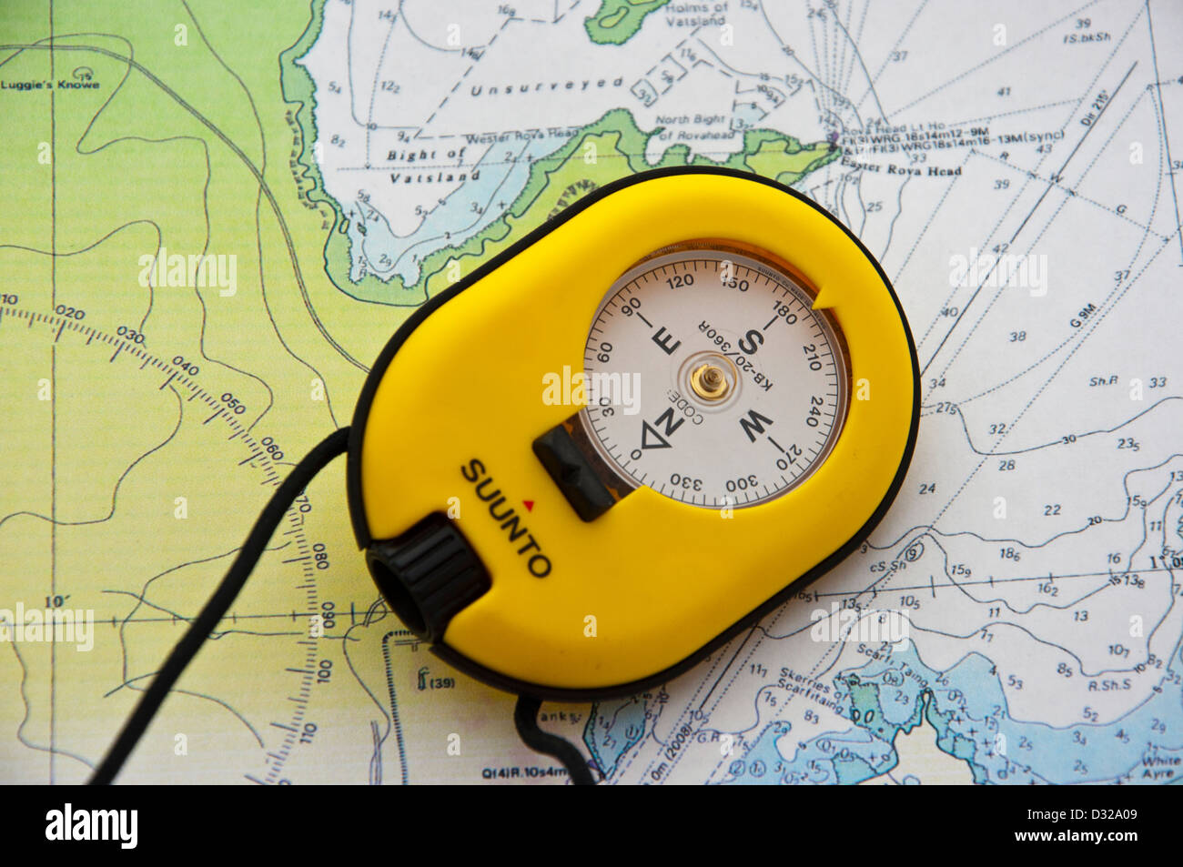 Marine compass hi-res stock photography and images - Alamy