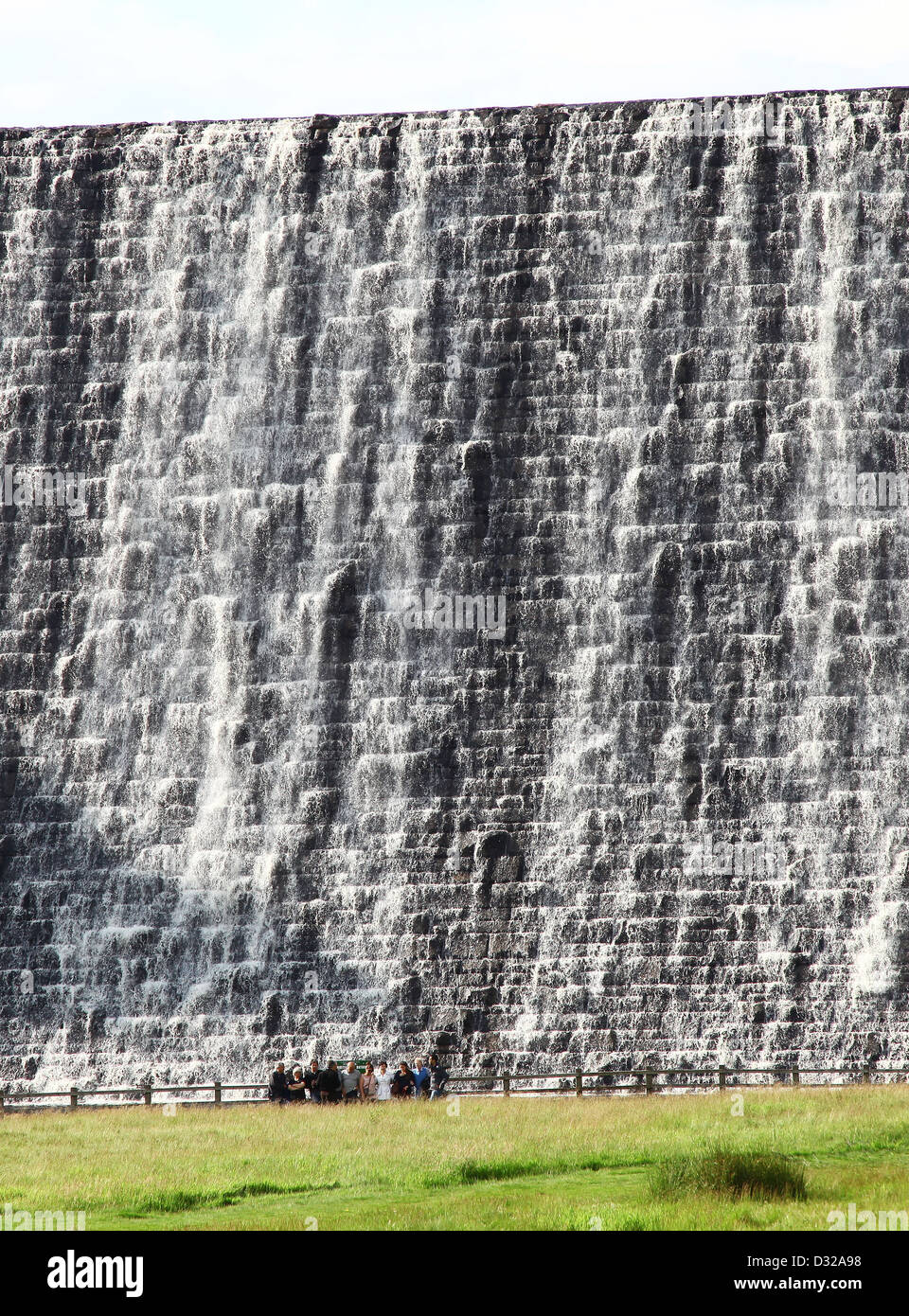 Derwent Dam on Derwent Reservoir Fairholmes Upper Derwent Valley ...