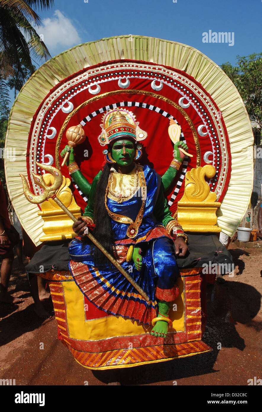 Kathakali temple hi-res stock photography and images - Alamy