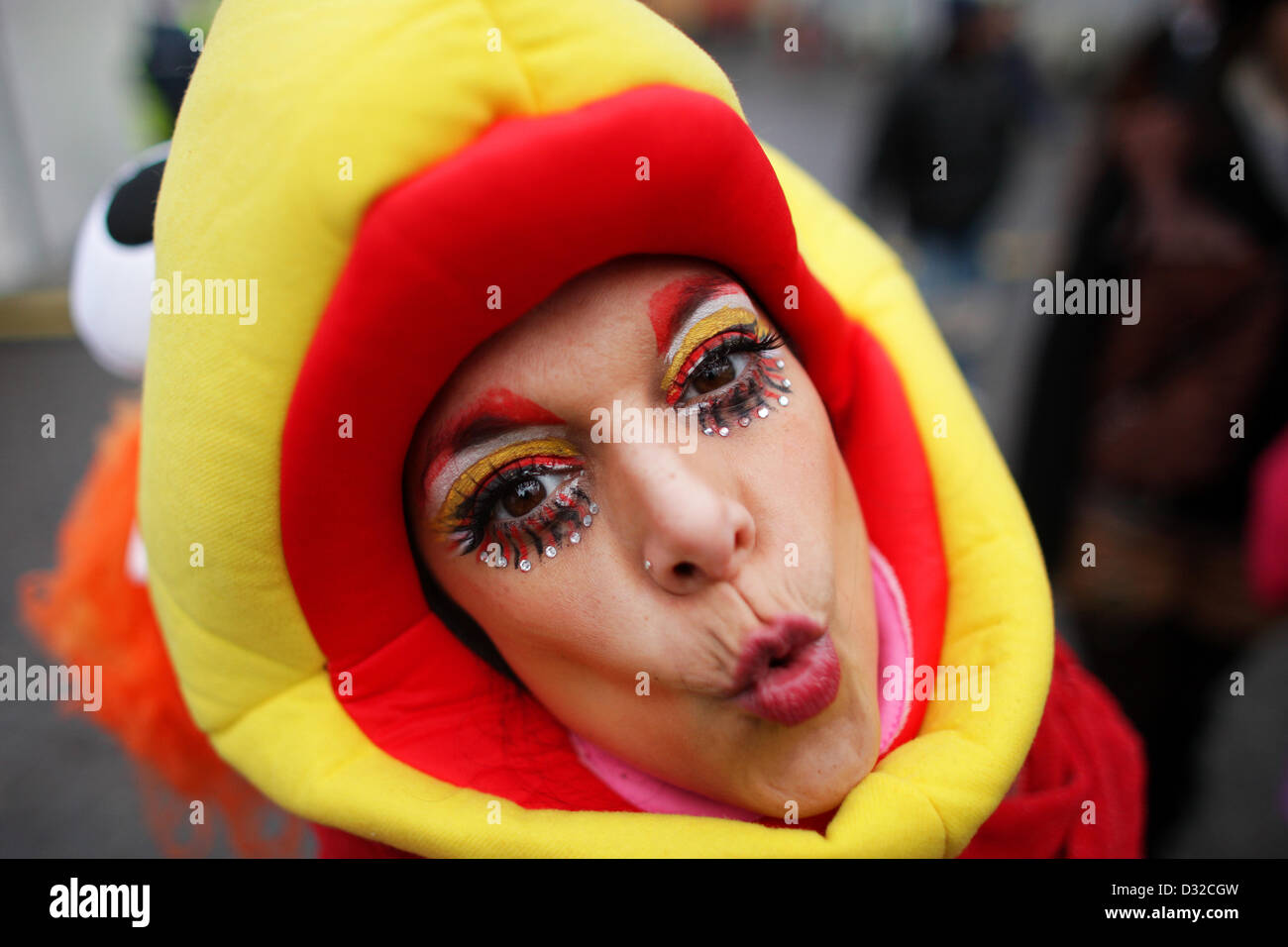 Disguised as old woman hi-res stock photography and images - Alamy