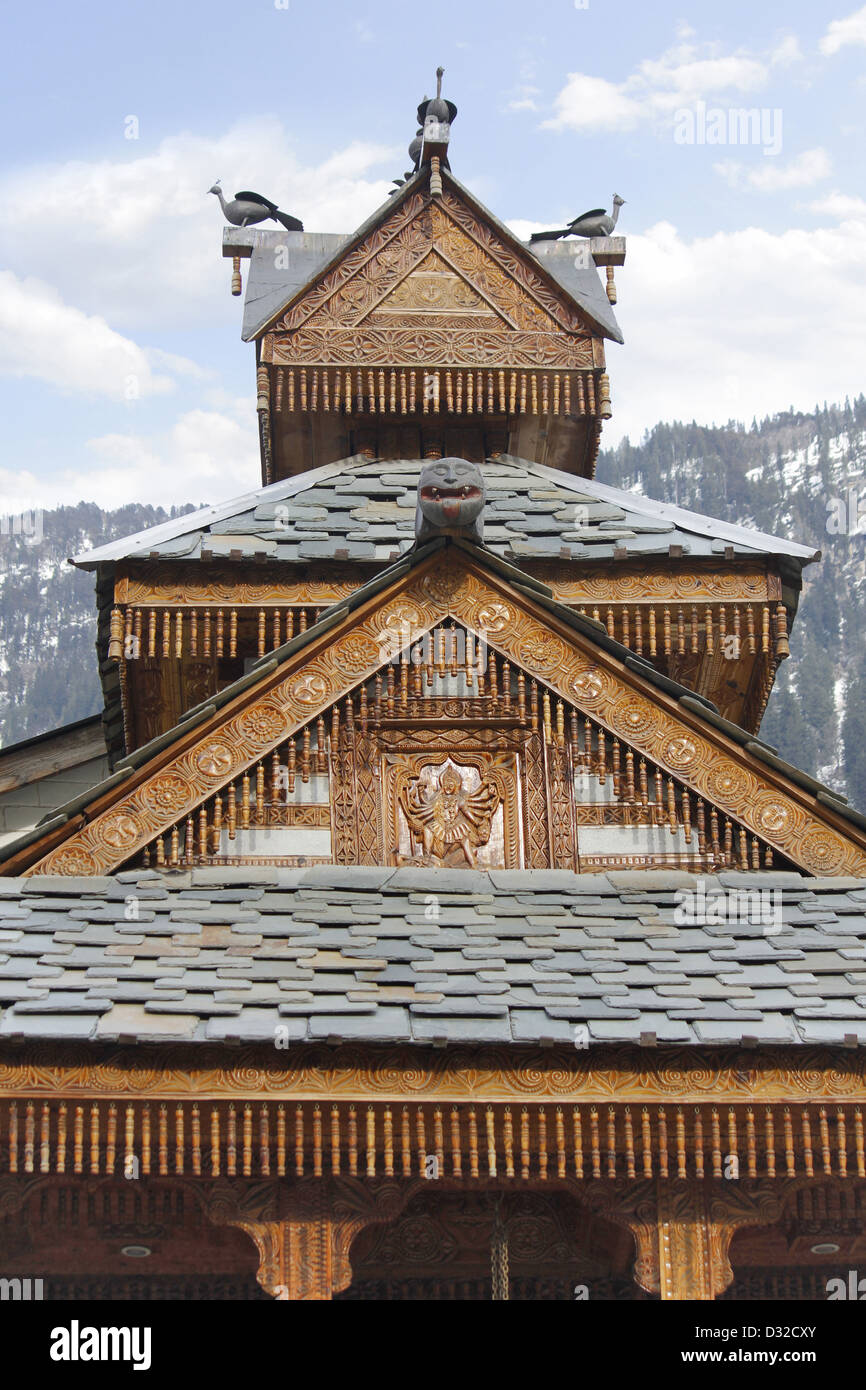 Vashist temple and hot water springs , Manali Himachal Pradesh, India ...