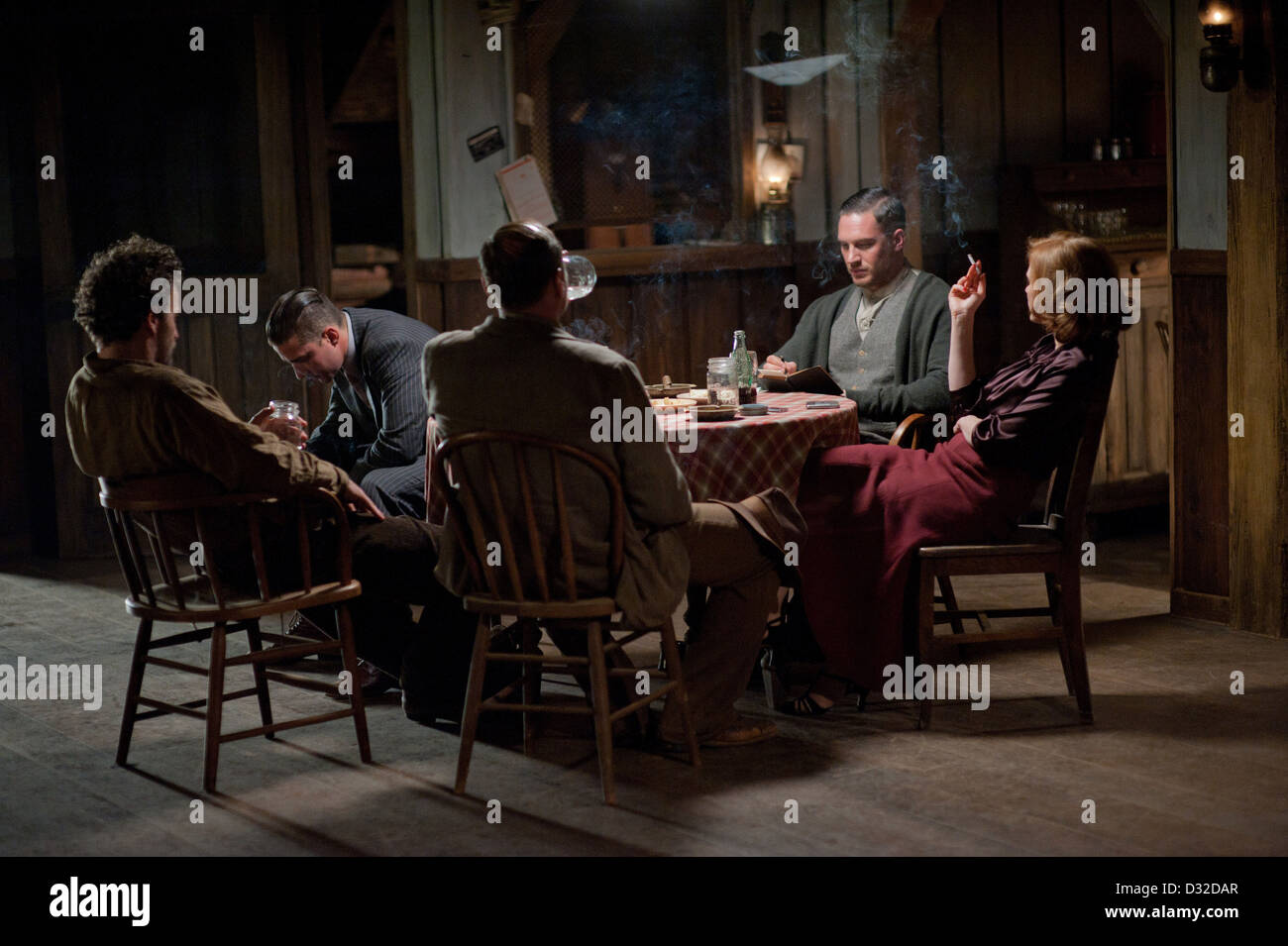 Lawless 2012 tom hardy jessica hi-res stock photography and images - Alamy