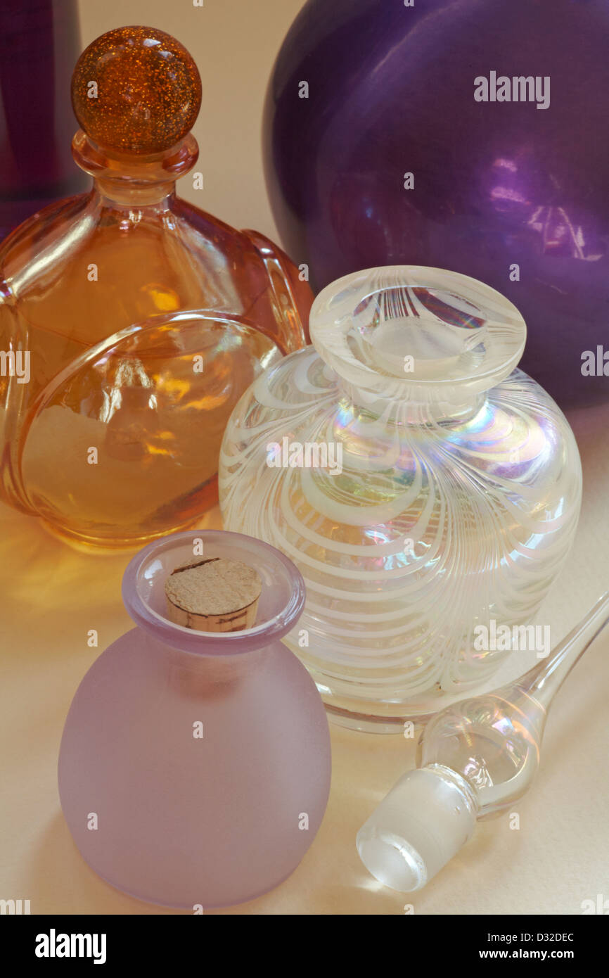 Patterned glass bottles hi-res stock photography and images - Alamy