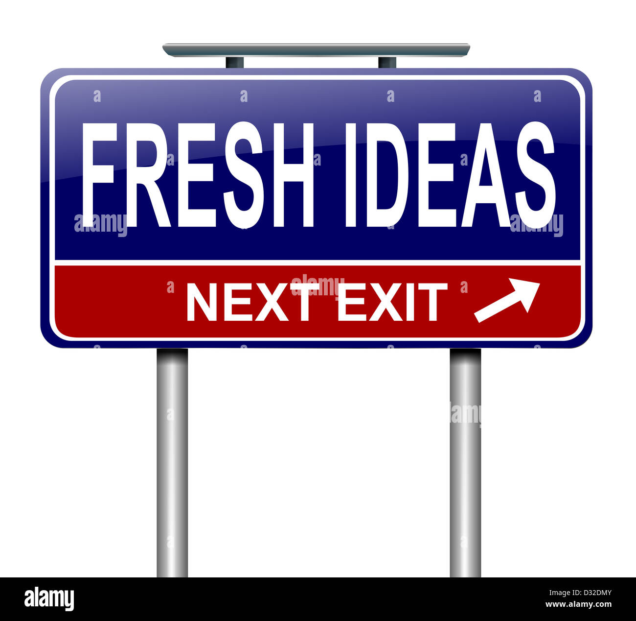 Fresh ideas sign Stock Photo - Alamy