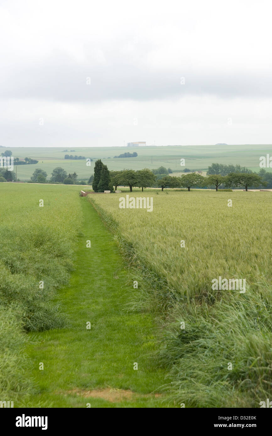 Fricourt New Military British cemetery on the Somme containing 210 ...