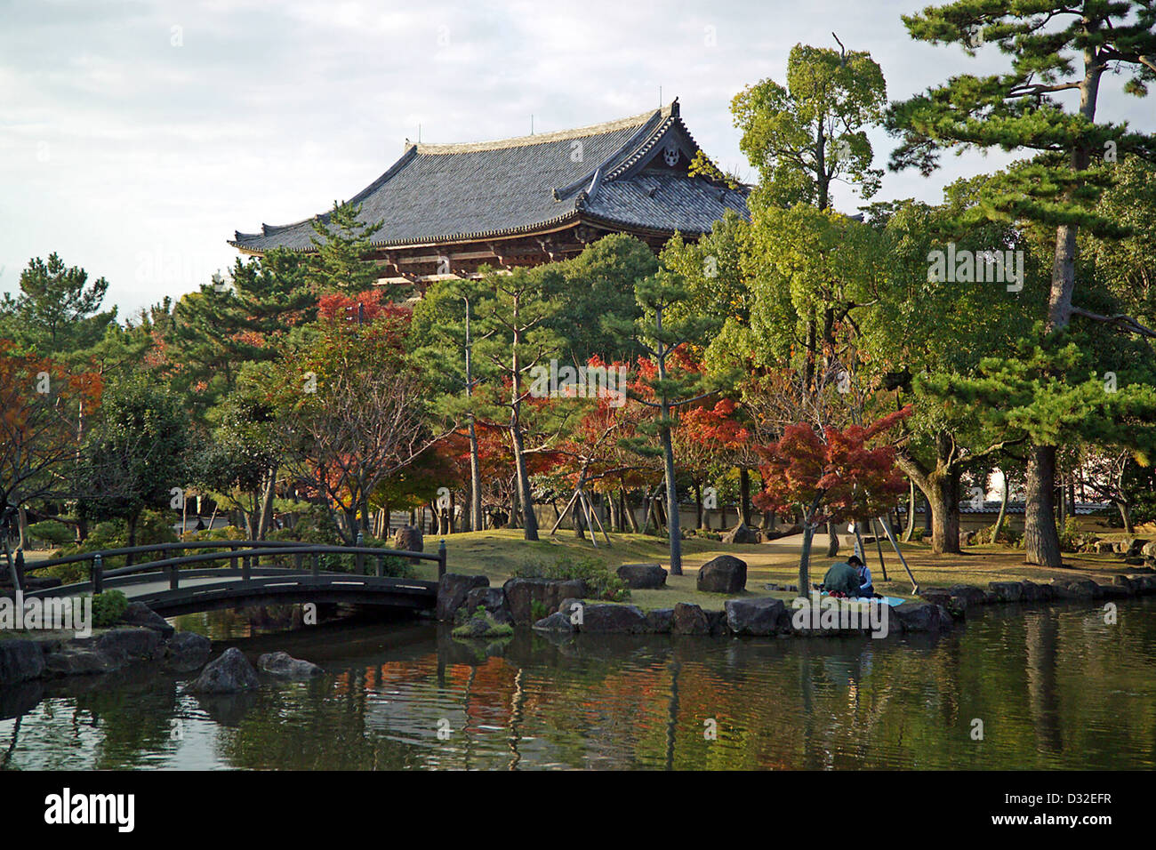 Todaiji, a historic temple in Nara, Japan, is renowned for housing the ...