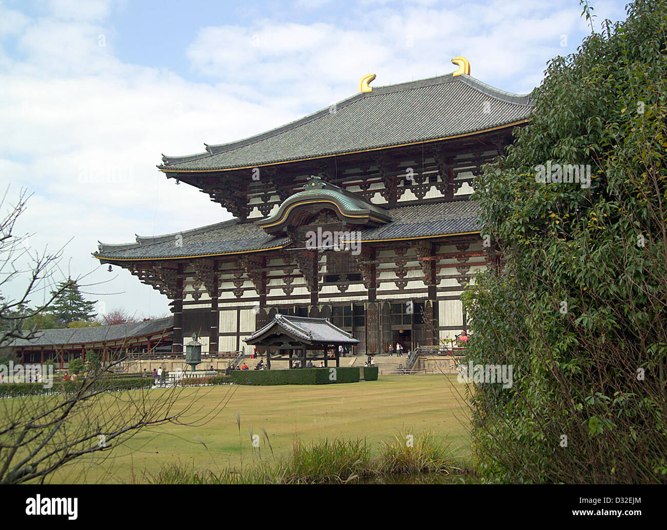 Todaiji Temple in Nara, Japan, is a UNESCO World Heritage site and one ...