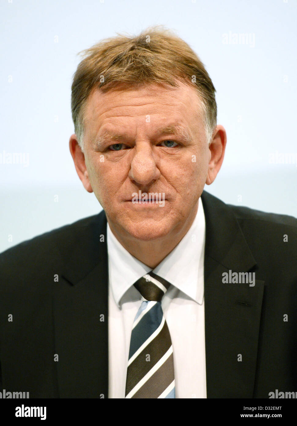 Andreas Renschler, executive for utility cars of the Daimler AG sits at ...