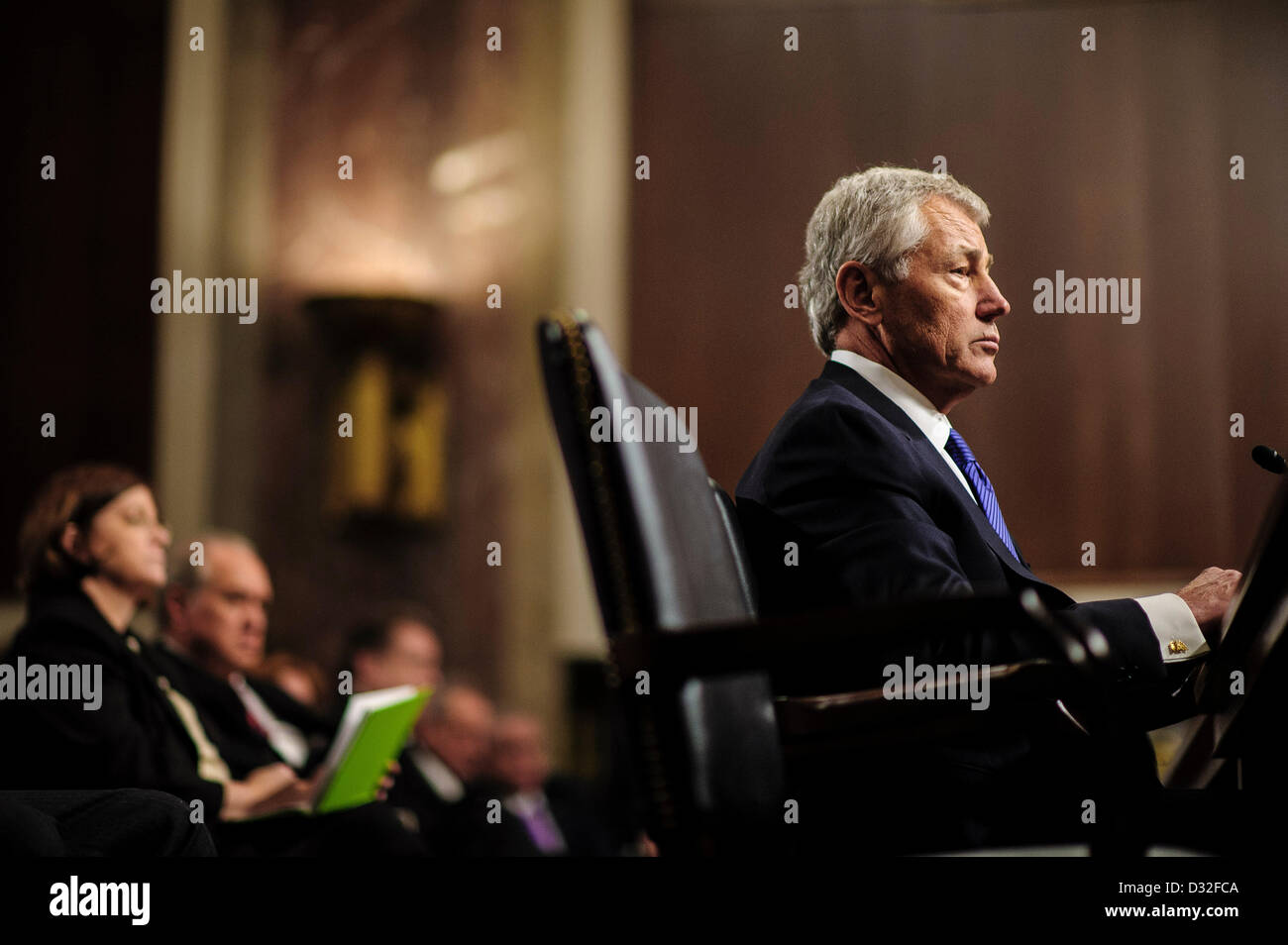 Former secretary of defense chuck hagel hi-res stock photography and ...