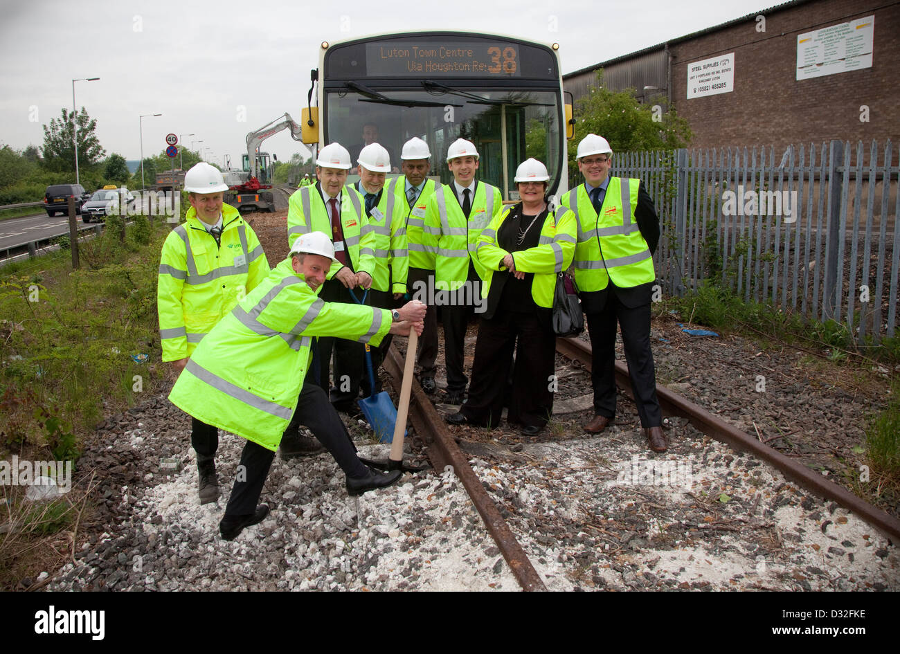 Busway luton hi-res stock photography and images - Alamy