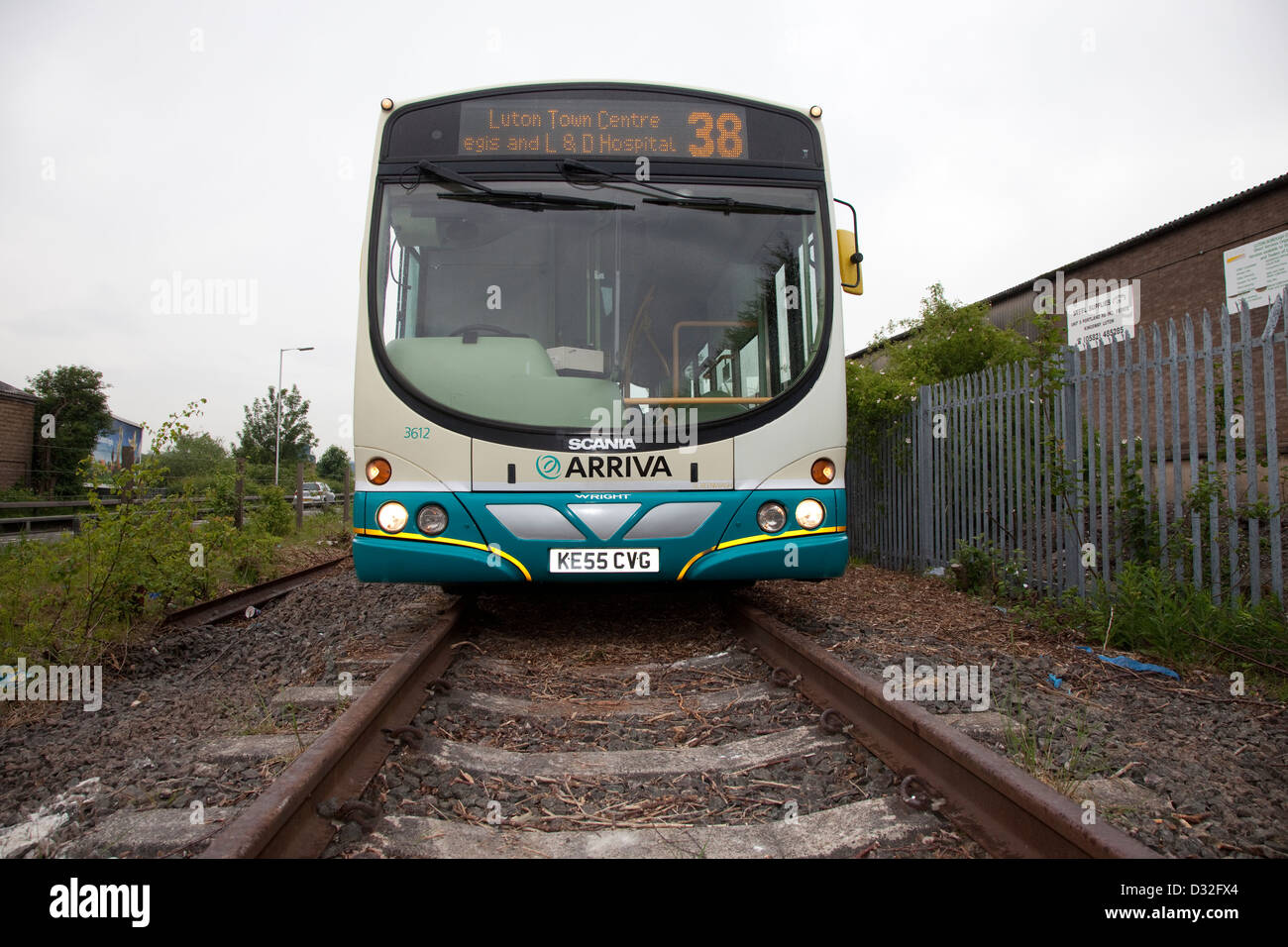 The opening ceremony of Luton busway UK Stock Photo - Alamy