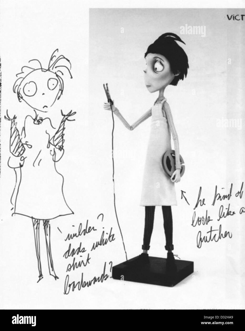 Frankenweenie Drawing