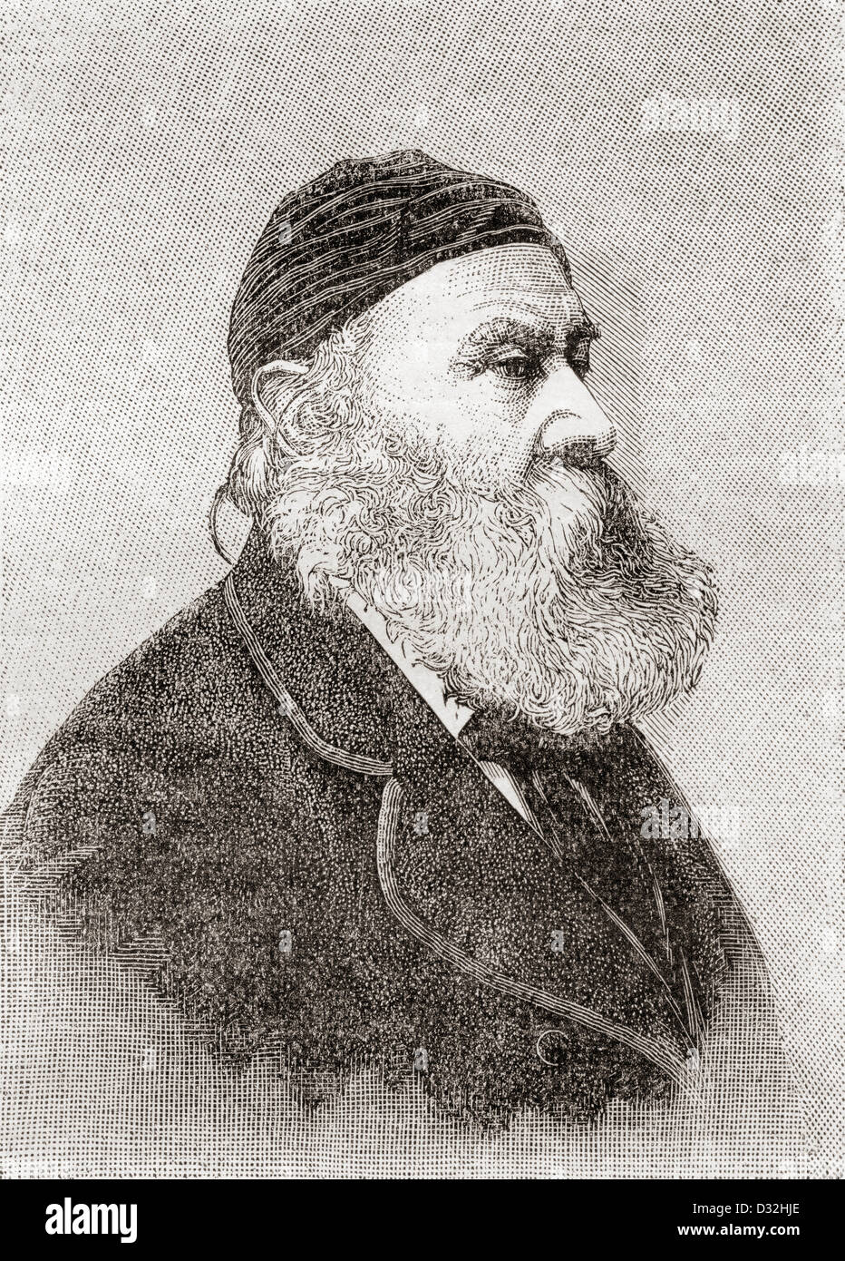 Friedrich Preller the Elder, 1804-1878. German landscape painter and ...