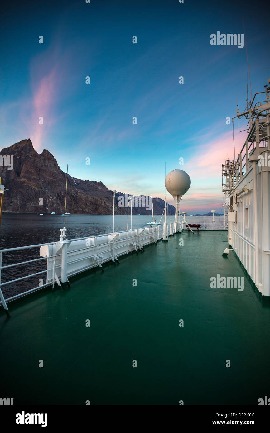Cruise ship. The Akademik Sergey Vavilov-Russian research vessel built ...