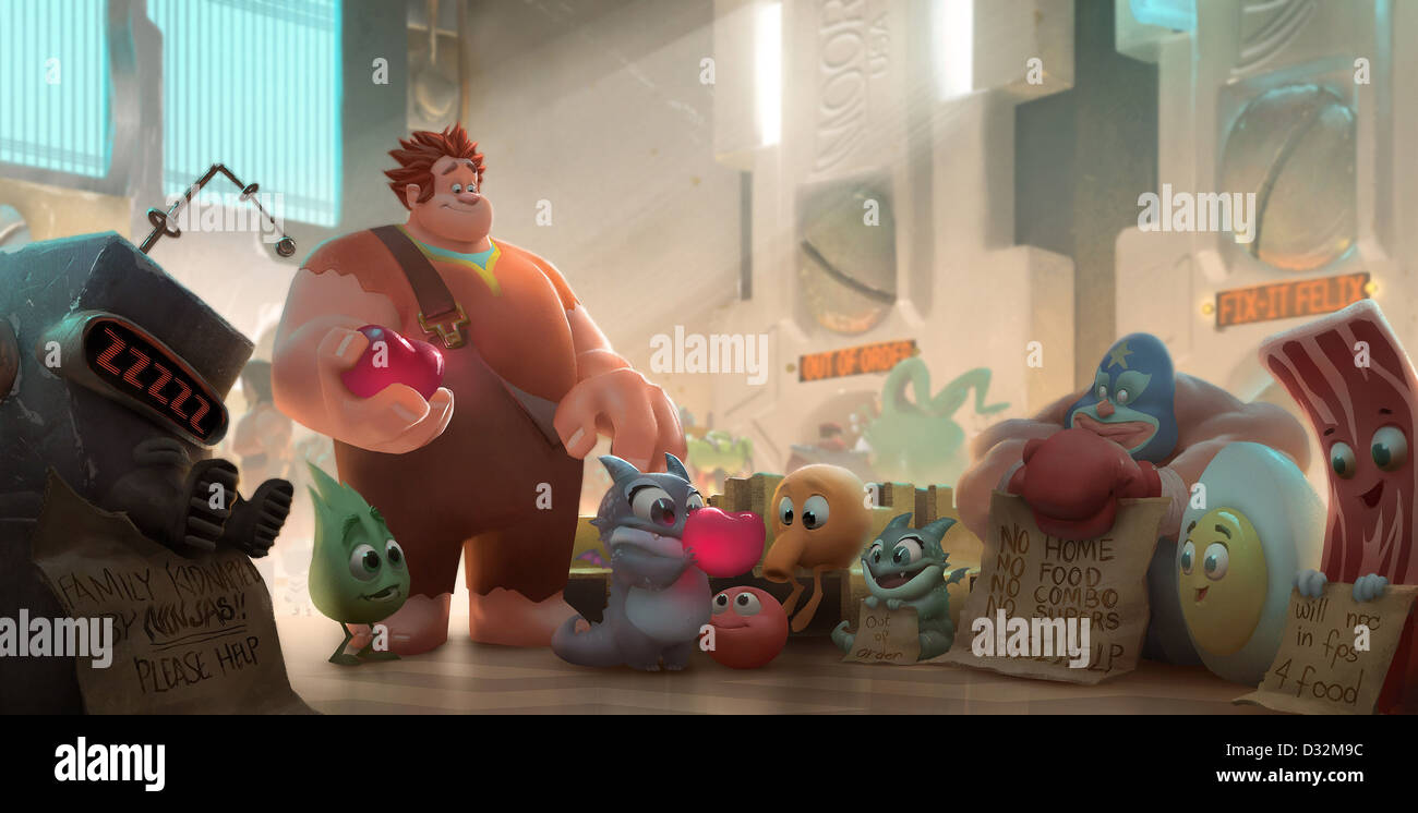 Wreck it ralph character hi-res stock photography and images - Alamy