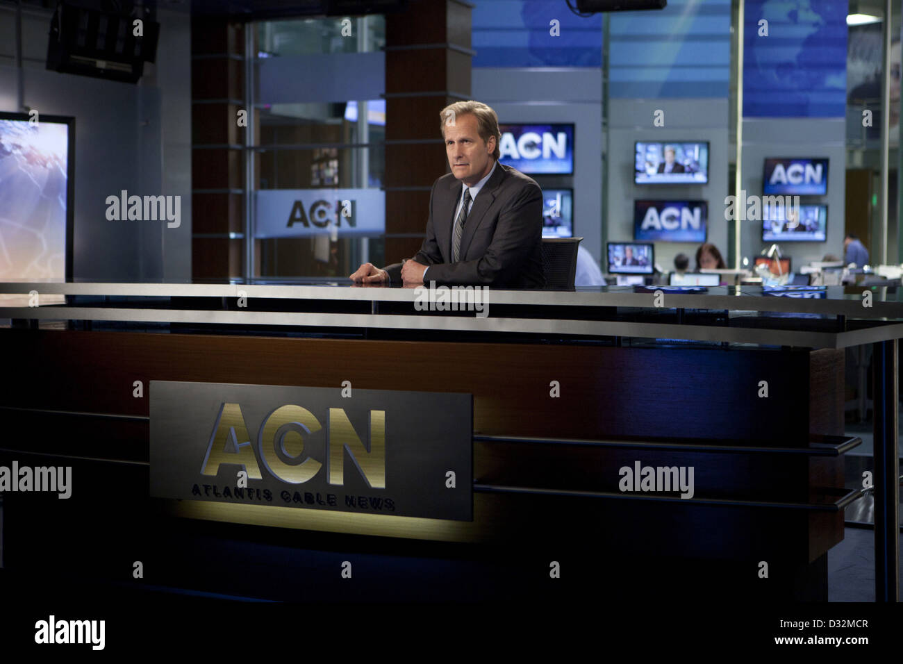 The newsroom tv series 2012 usa 2012 season 1 hi-res stock photography ...