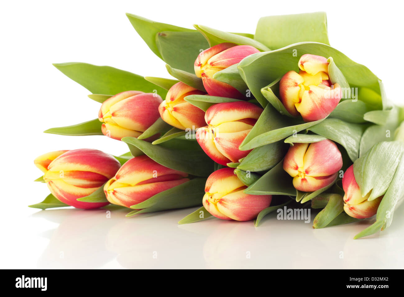 Bunch of tulips Stock Photo - Alamy