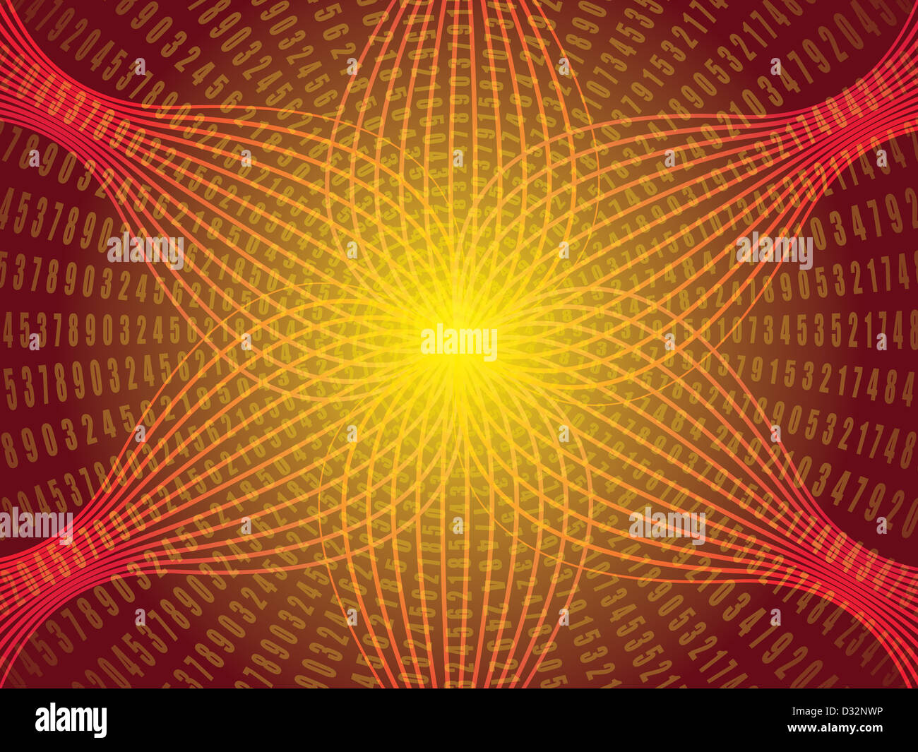 abstract scientific background with graphics and digits Stock Photo - Alamy