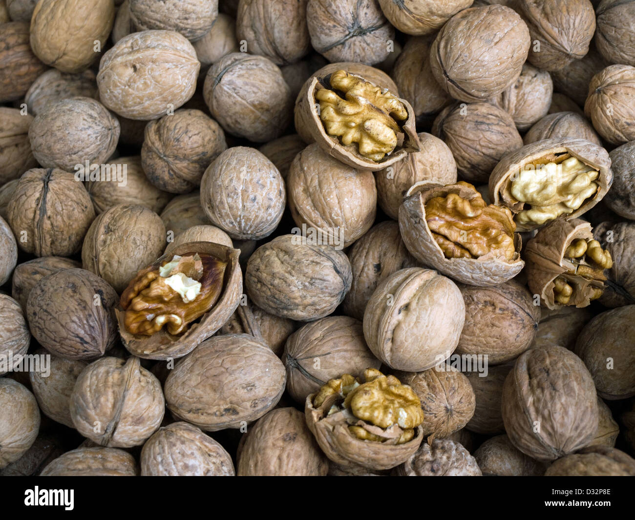 street market - nuts Stock Photo - Alamy