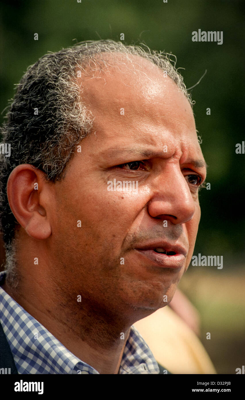 Washington Mayor Anthony Williams speaks to the crowd at a civil rights ...