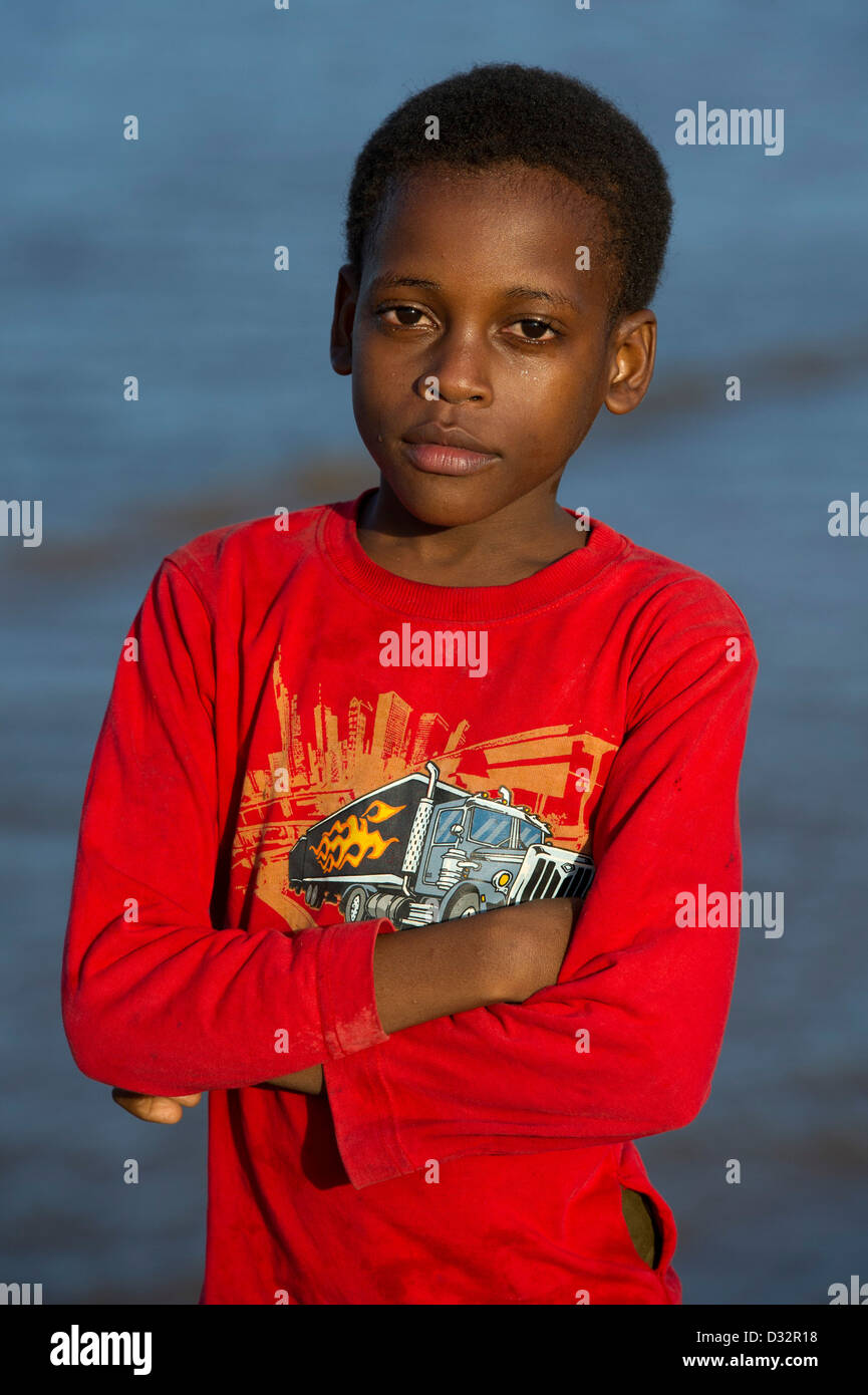 Boy, Malindi, Kenya Stock Photo - Alamy