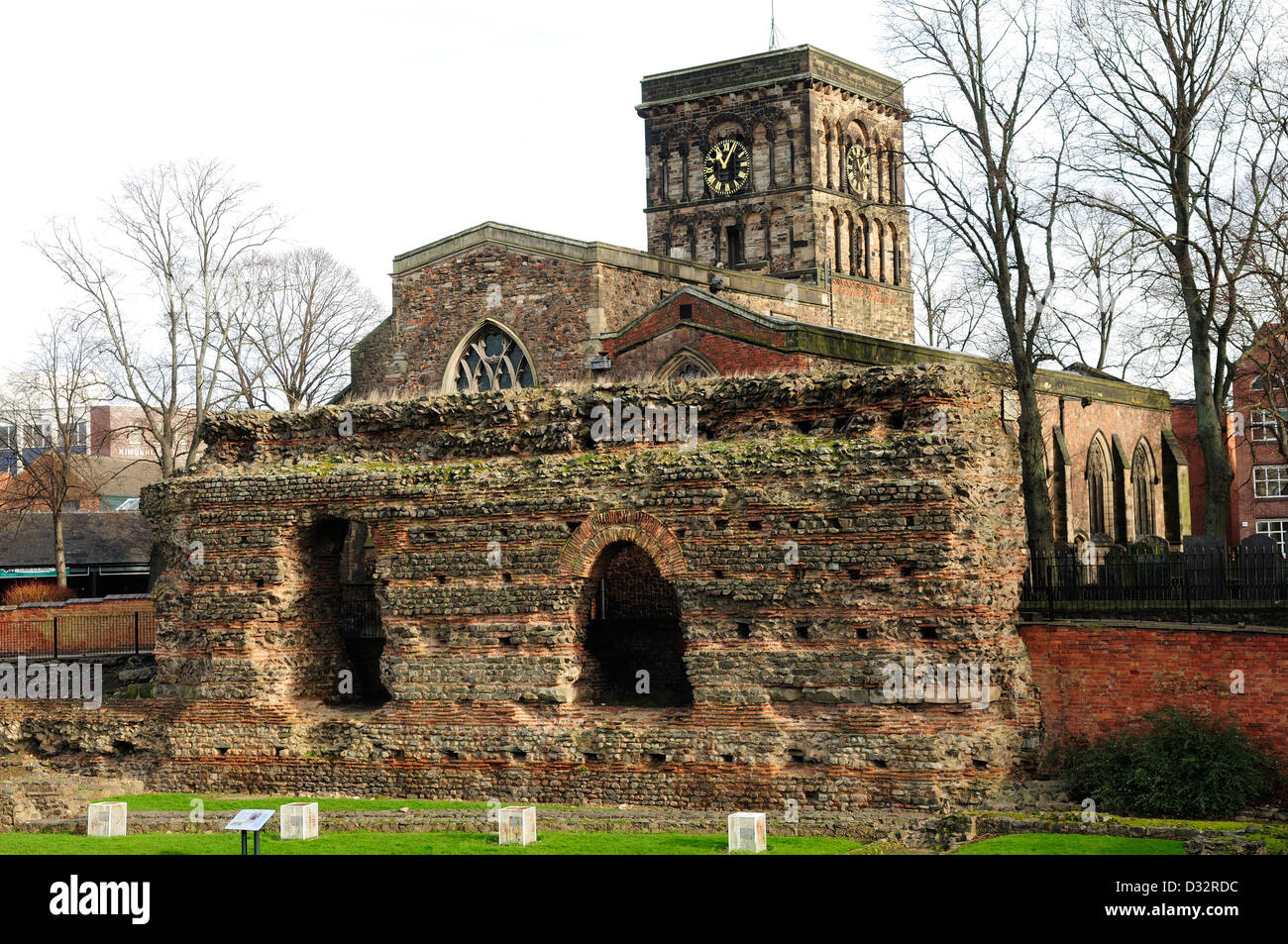 Roman ruins leicester uk hi-res stock photography and images - Alamy