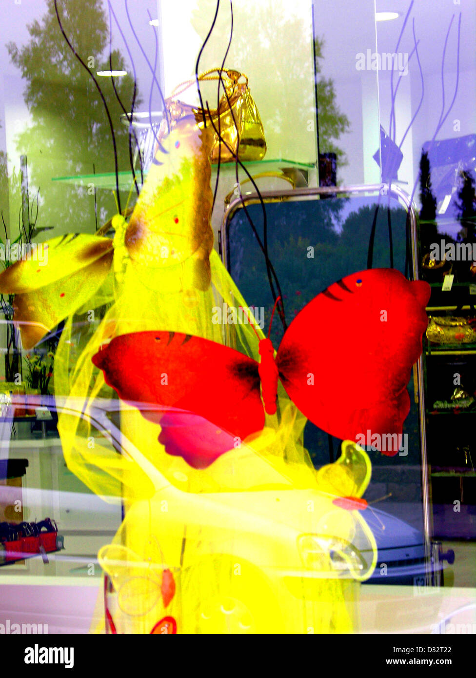 Reflections in a shop window hi-res stock photography and images - Alamy