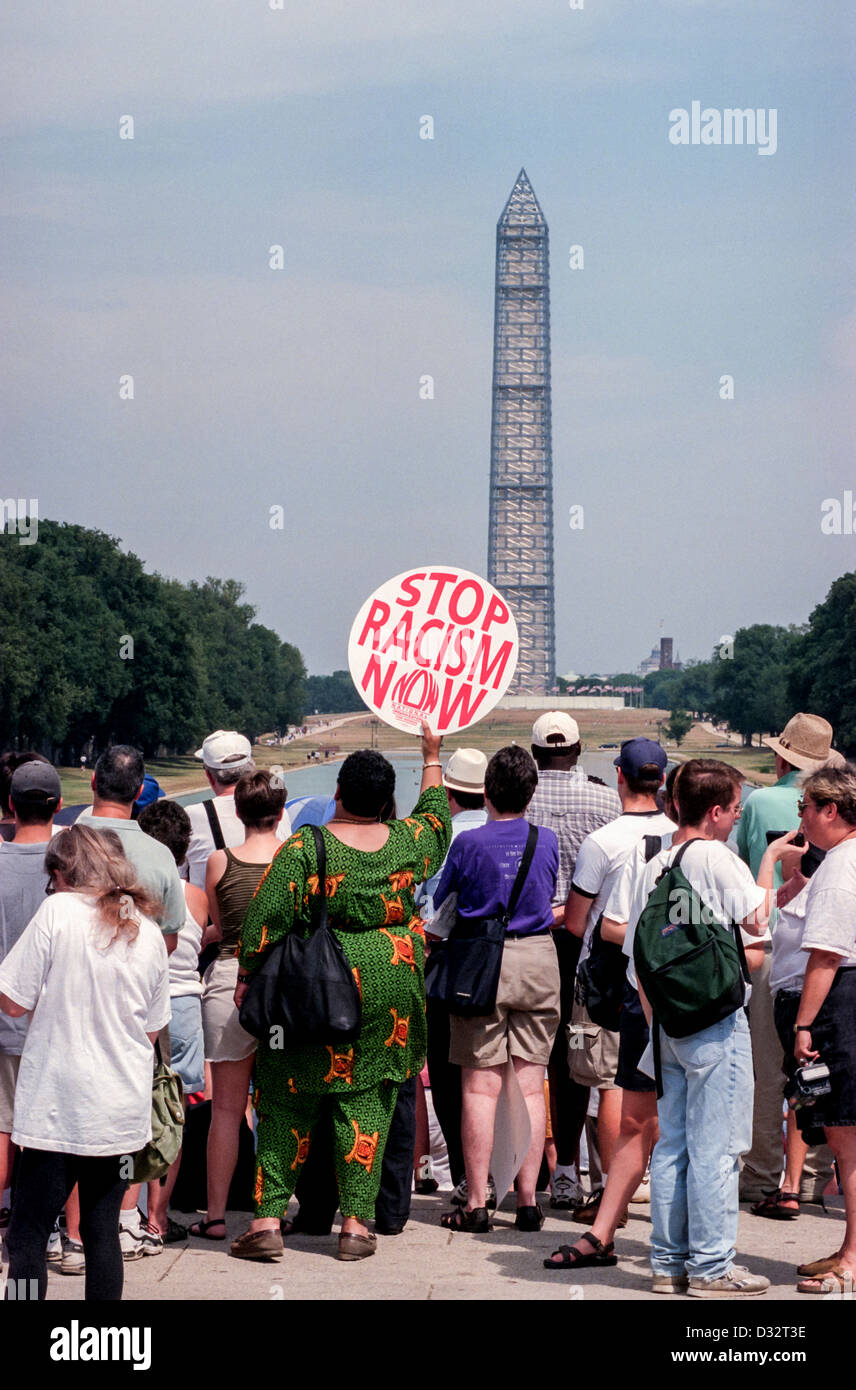 Civil rights Respect Rally in front of the Lincoln Memorial August 7 ...