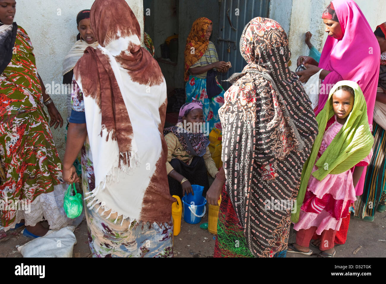 Street Scene, Jugol (Old Town) Harar, Ethiopia Stock Photo - Alamy