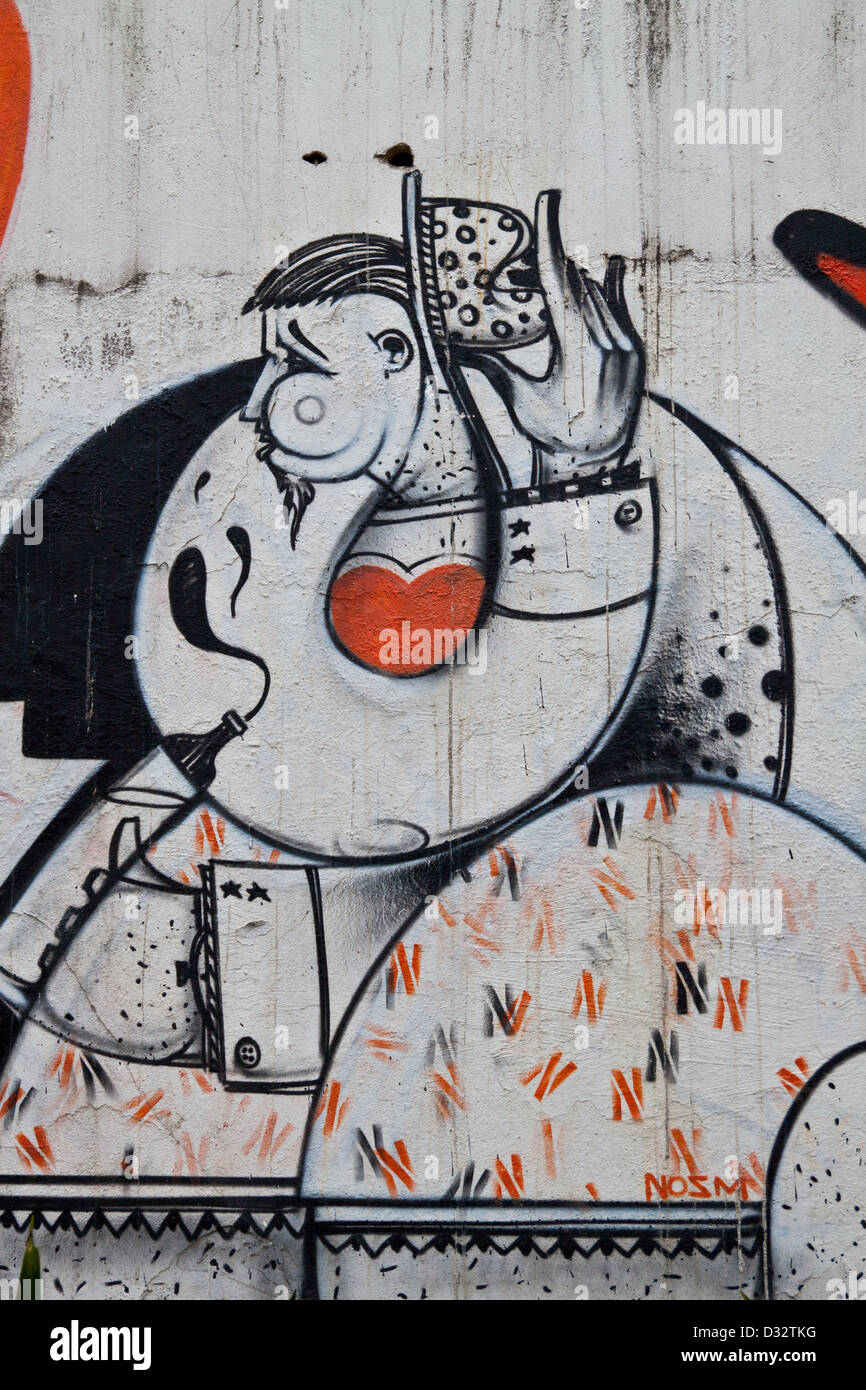 Graffiti rio hi-res stock photography and images - Alamy