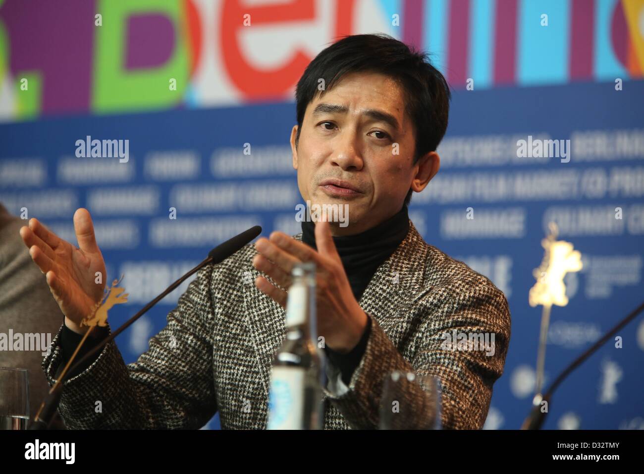 Chinese actor Tony Leung Chiu Wai attends the press conference of "The ...