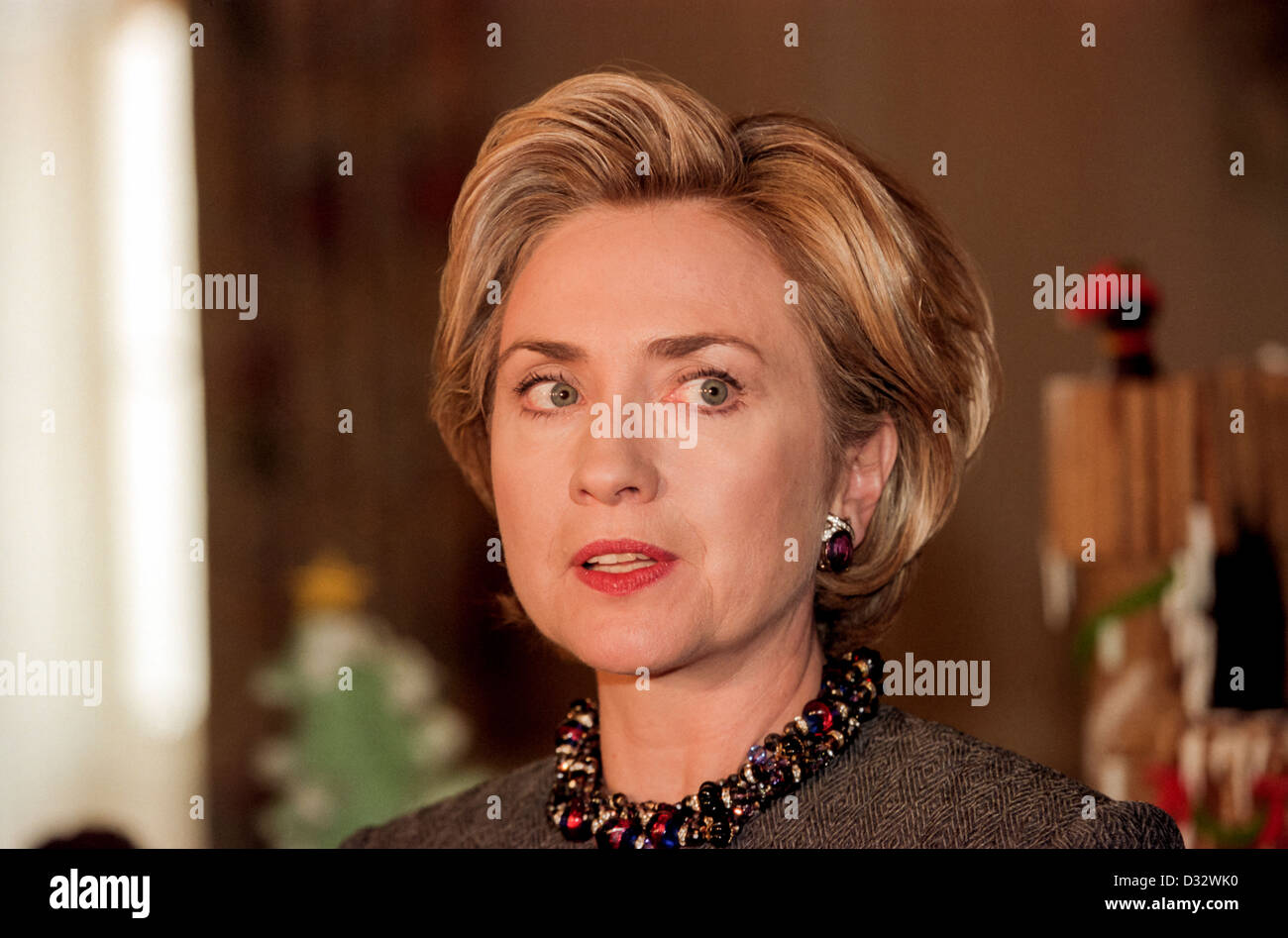 Hillary clinton 1998 hi-res stock photography and images - Alamy