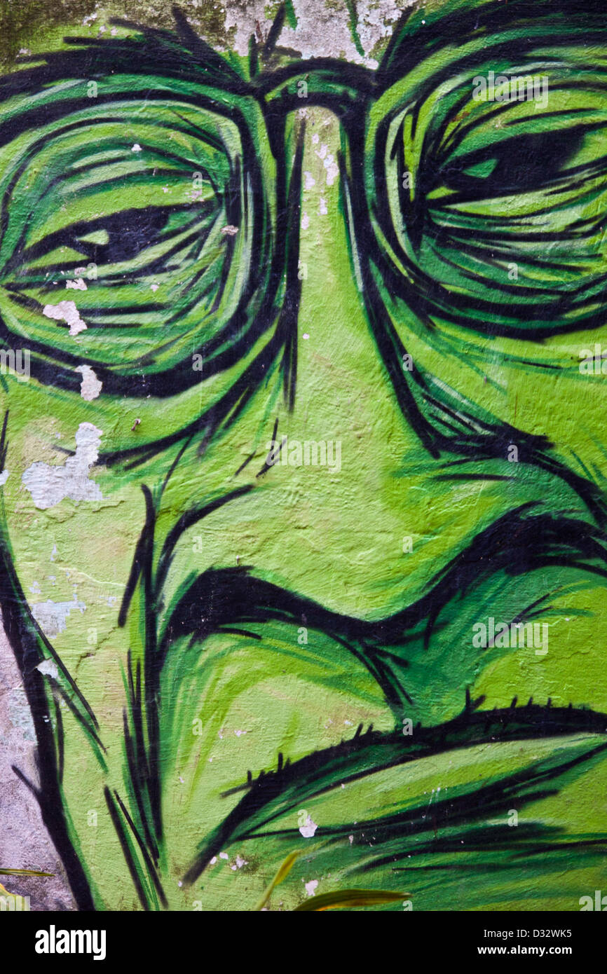 Graffiti and man hi-res stock photography and images - Alamy