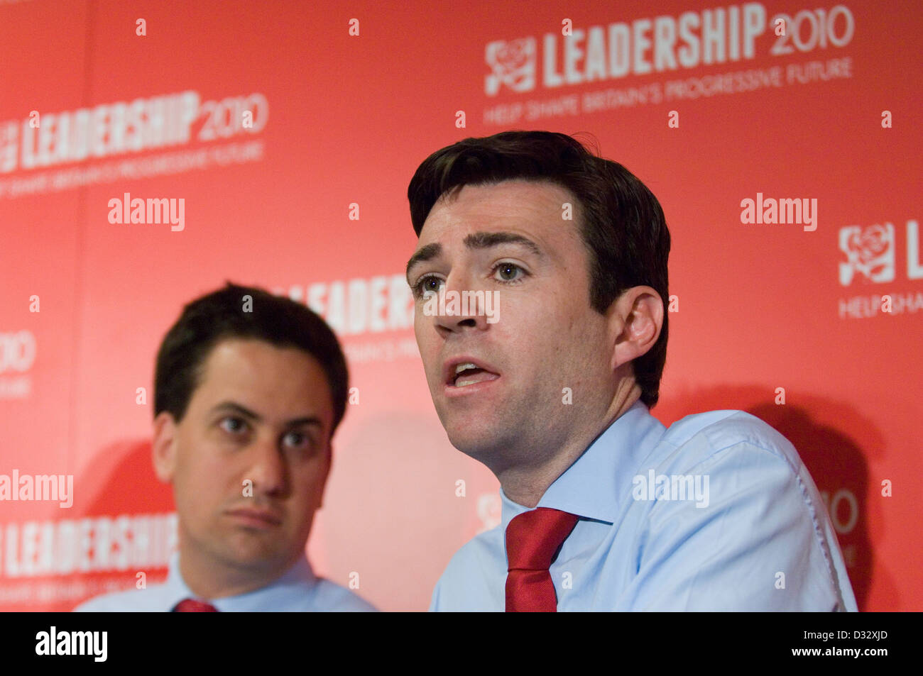 Andy Burnham at the Labour Party Leadership Hustings at the Millennium ...
