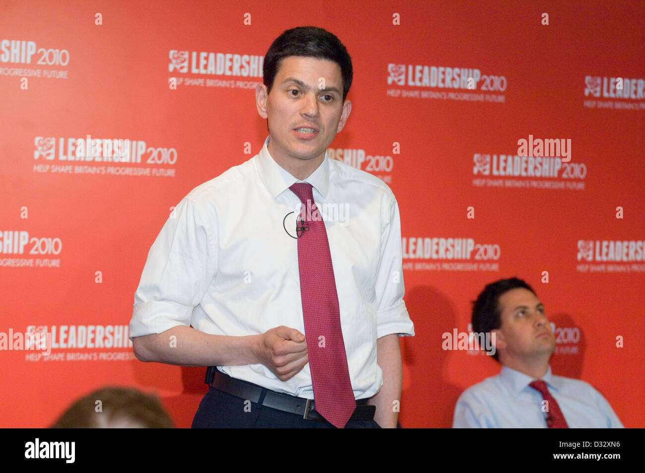 David Miliband at the Labour Party Leadership Hustings at the ...
