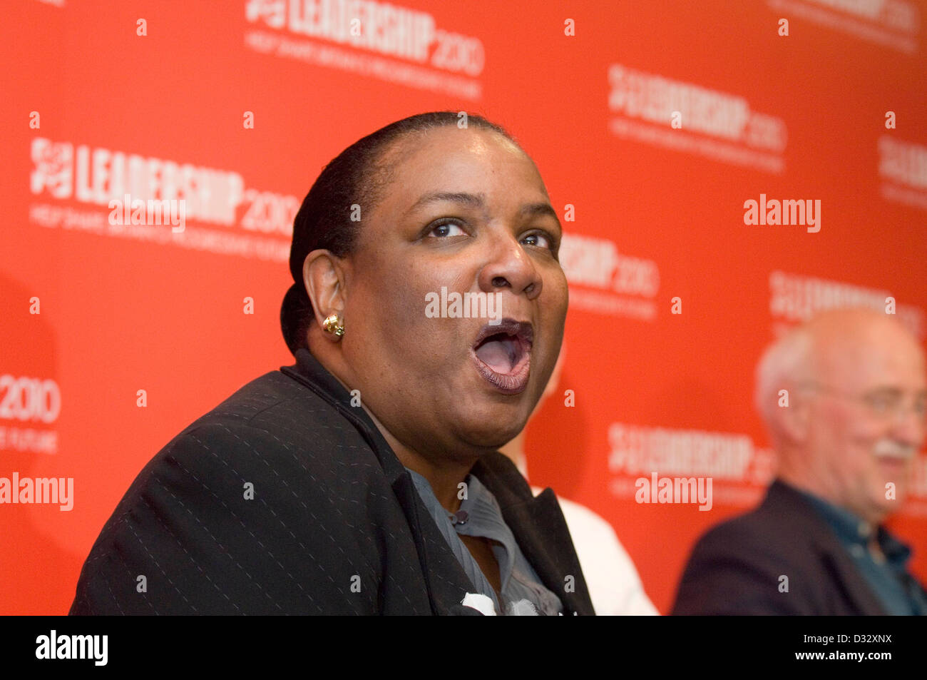 Dianne Abbott MP at the Labour Party Leadership Hustings at the ...