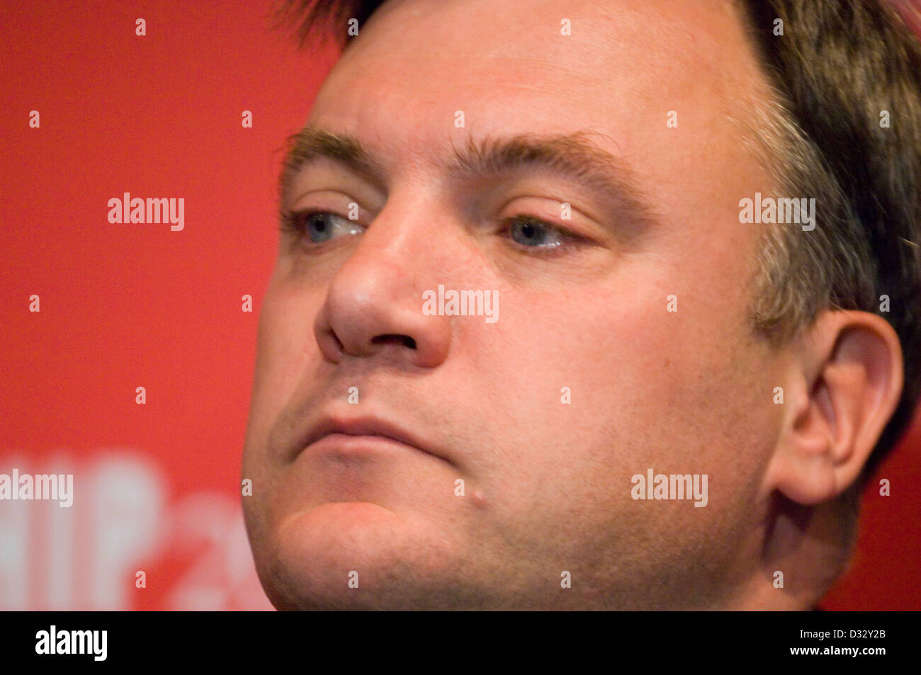 Ed Balls at the Labour Party Leadership Hustings at the Millennium ...