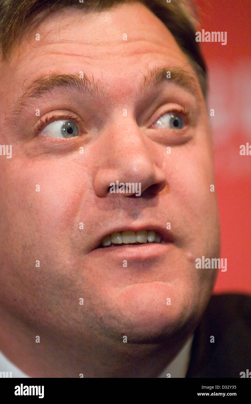 Ed Balls at the Labour Party Leadership Hustings at the Millennium ...