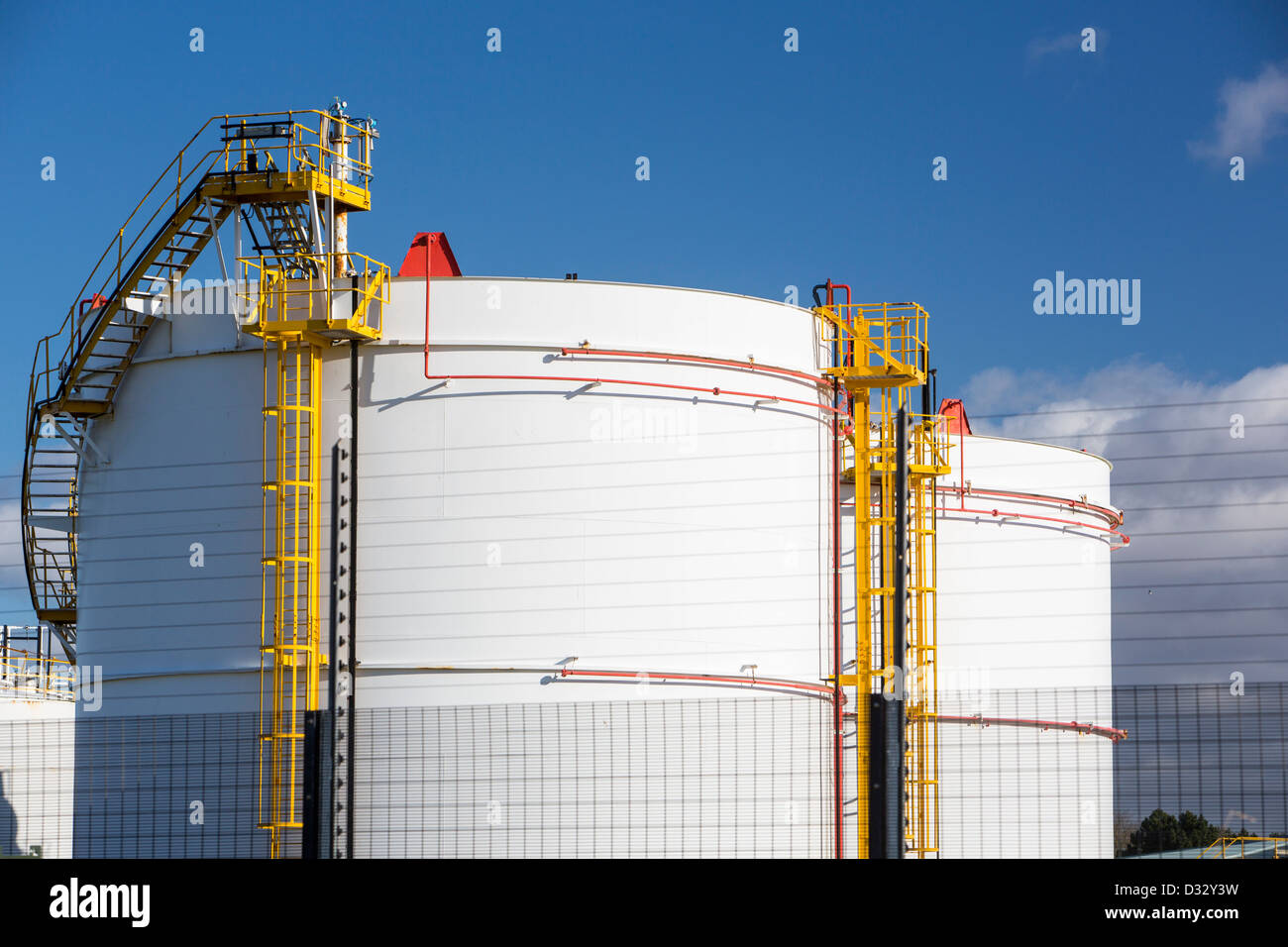 The Rampside gas terminal in Barrow in Furness, Cumbria, UK, which ...