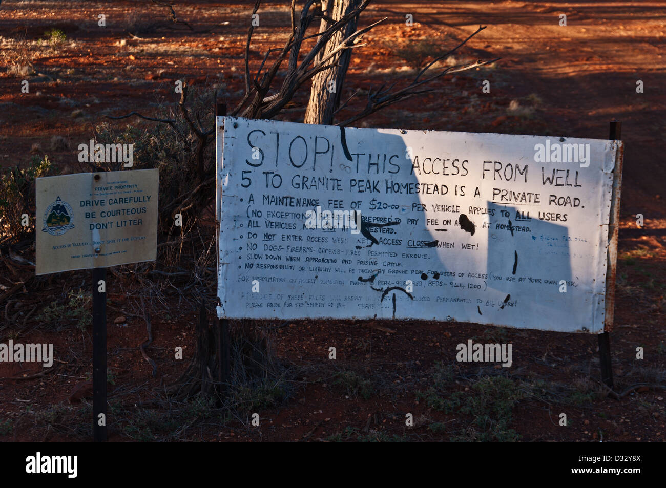 WELL 5, CANNING STOCK ROUTE, WESTERN AUSTRALIA, AUSTRALIA Stock Photo ...