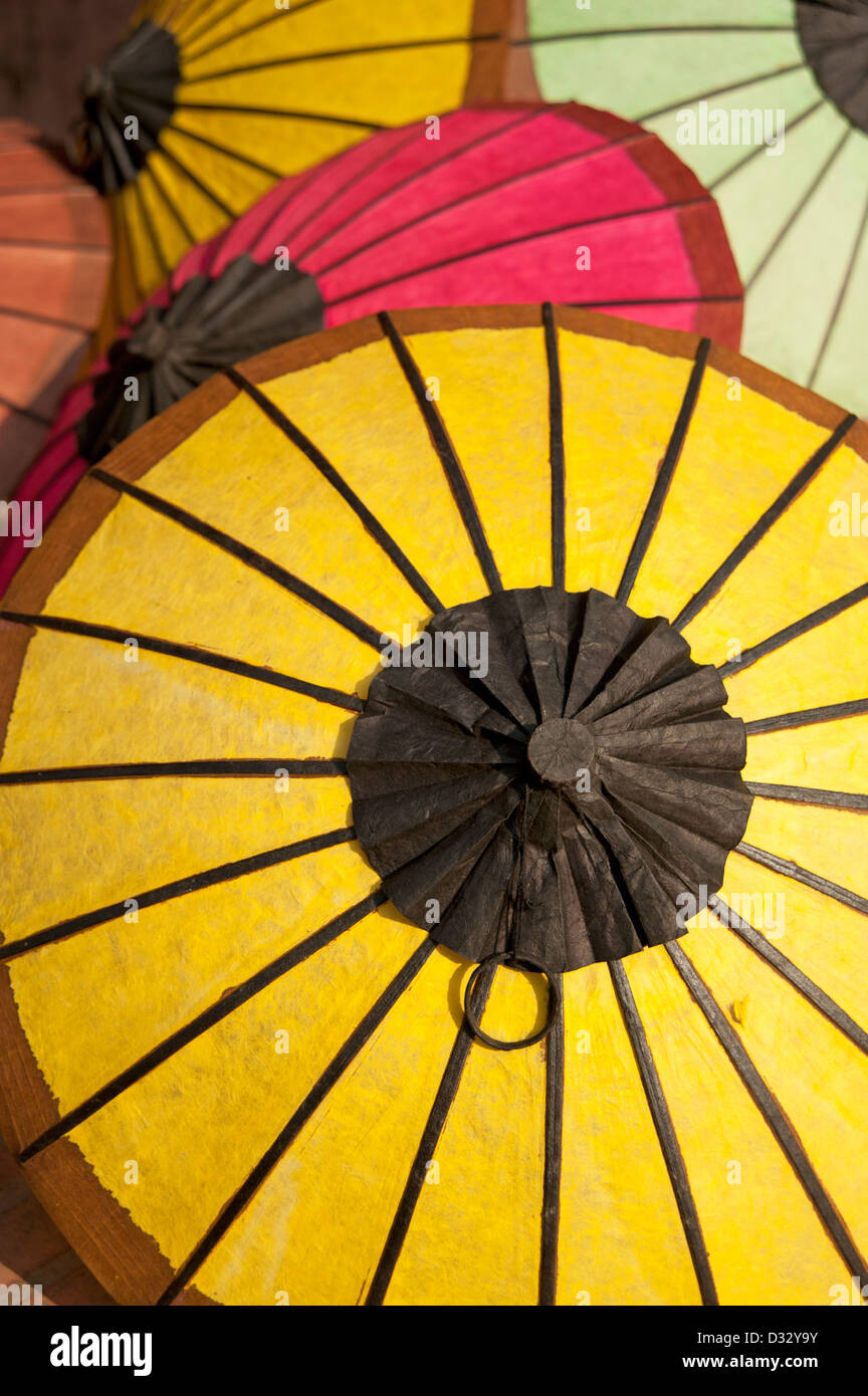 Red and yellow parasol hi-res stock photography and images - Alamy