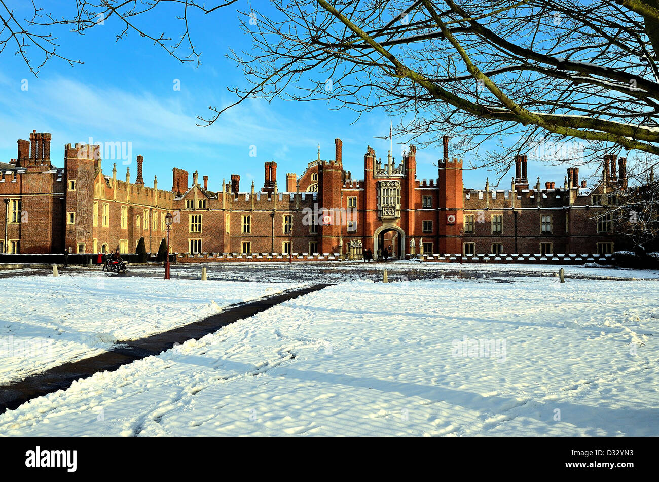 Hampton snow hi-res stock photography and images - Alamy