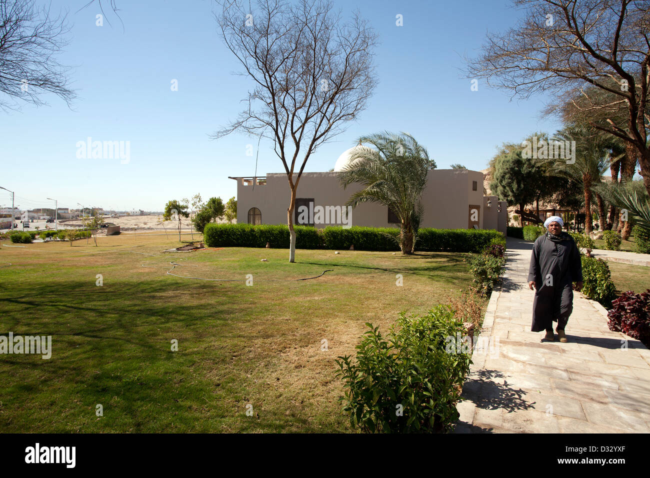 Howard Carter House Museum at Luxor in Egypt. Home of Carter while ...