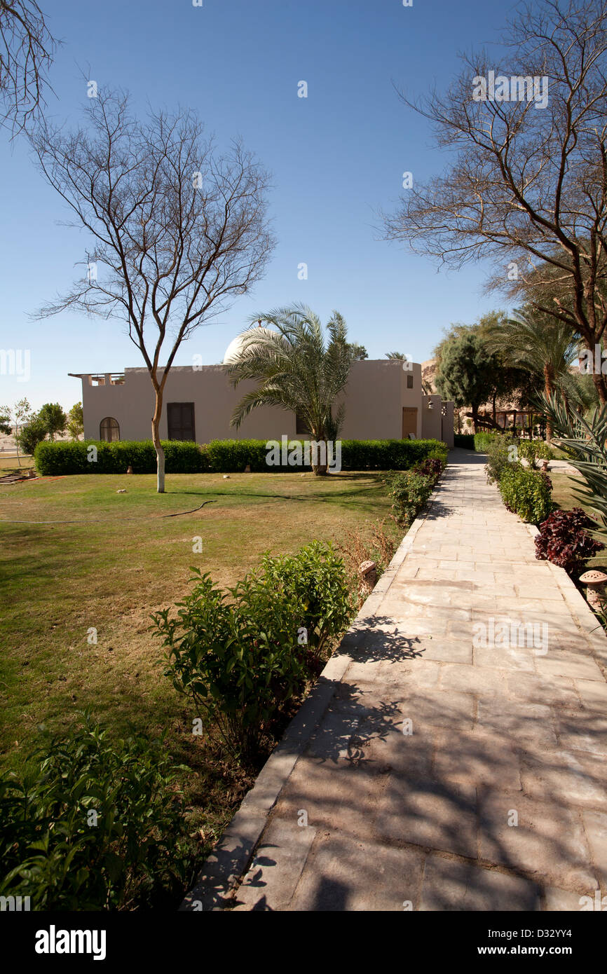 Howard Carter House Museum at Luxor in Egypt. Home of Carter while ...