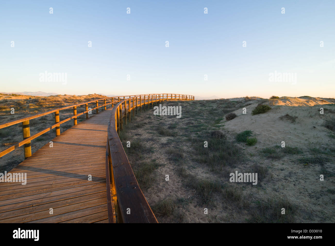 Natural dune area at Arenales, Costa Blanca, Spain Stock Photo - Alamy
