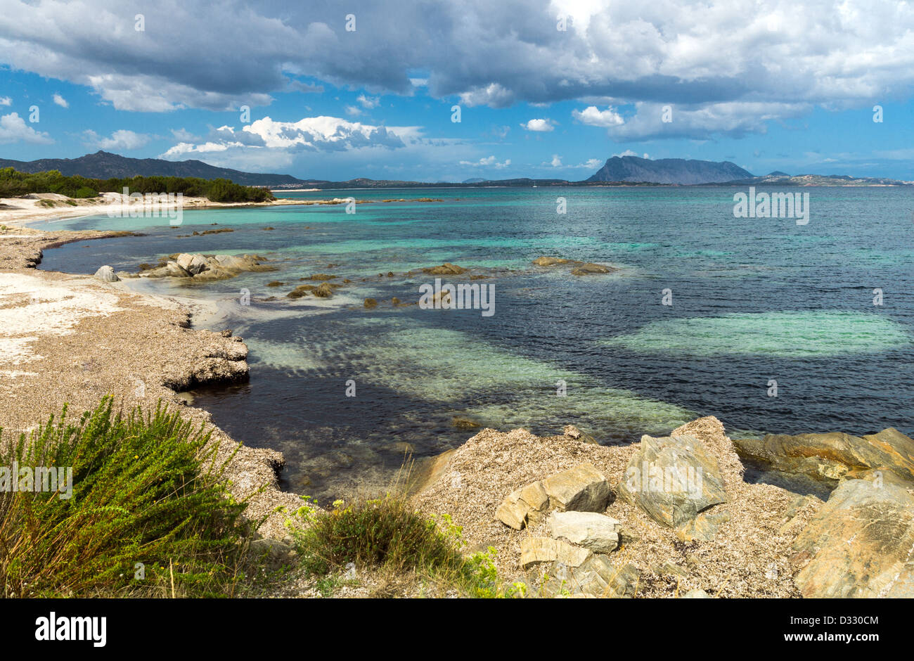 Italy, Sardinia, the beaches and cliffs of San Teodoro Stock Photo - Alamy