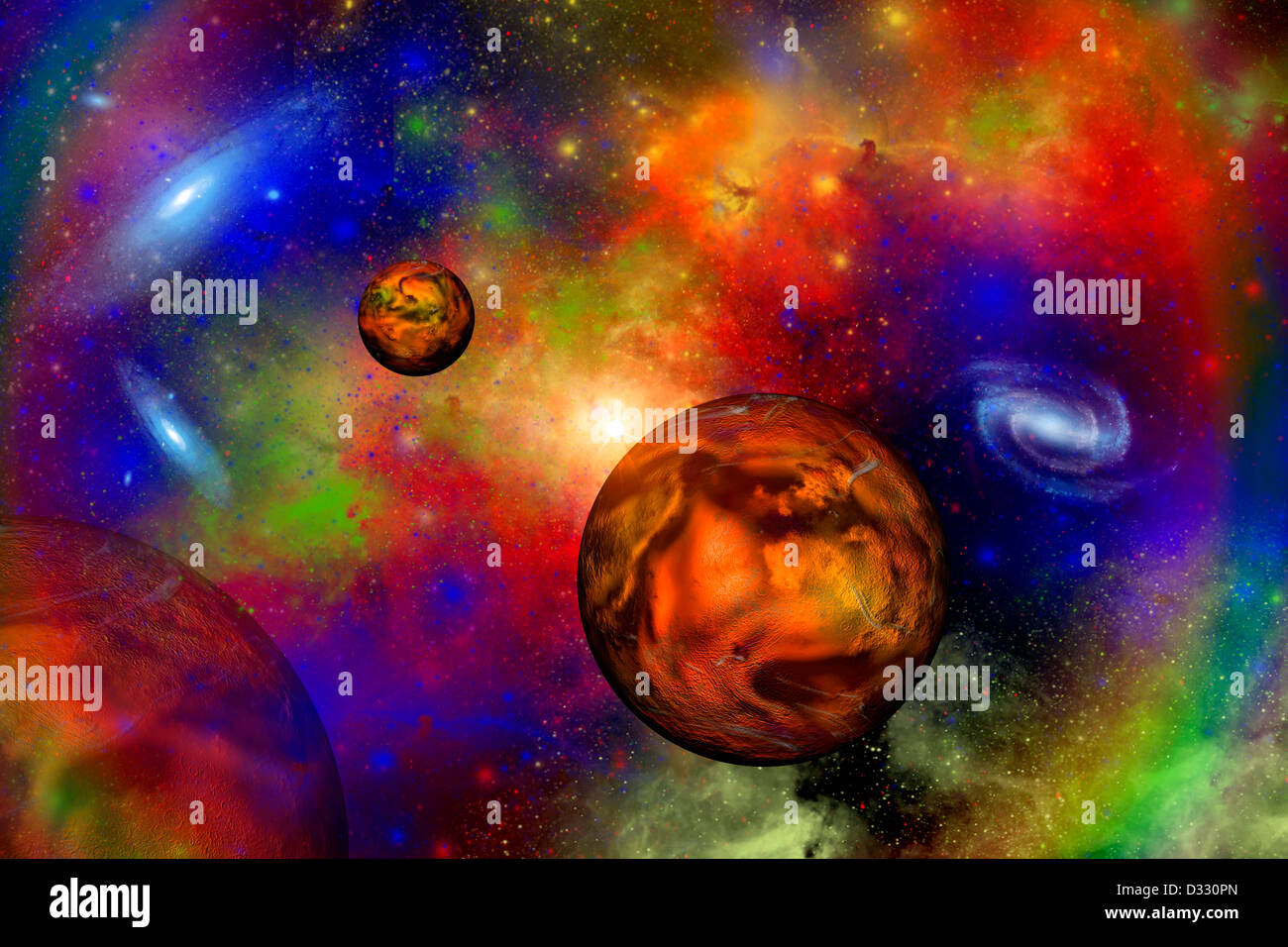 Desert planets hi-res stock photography and images - Alamy