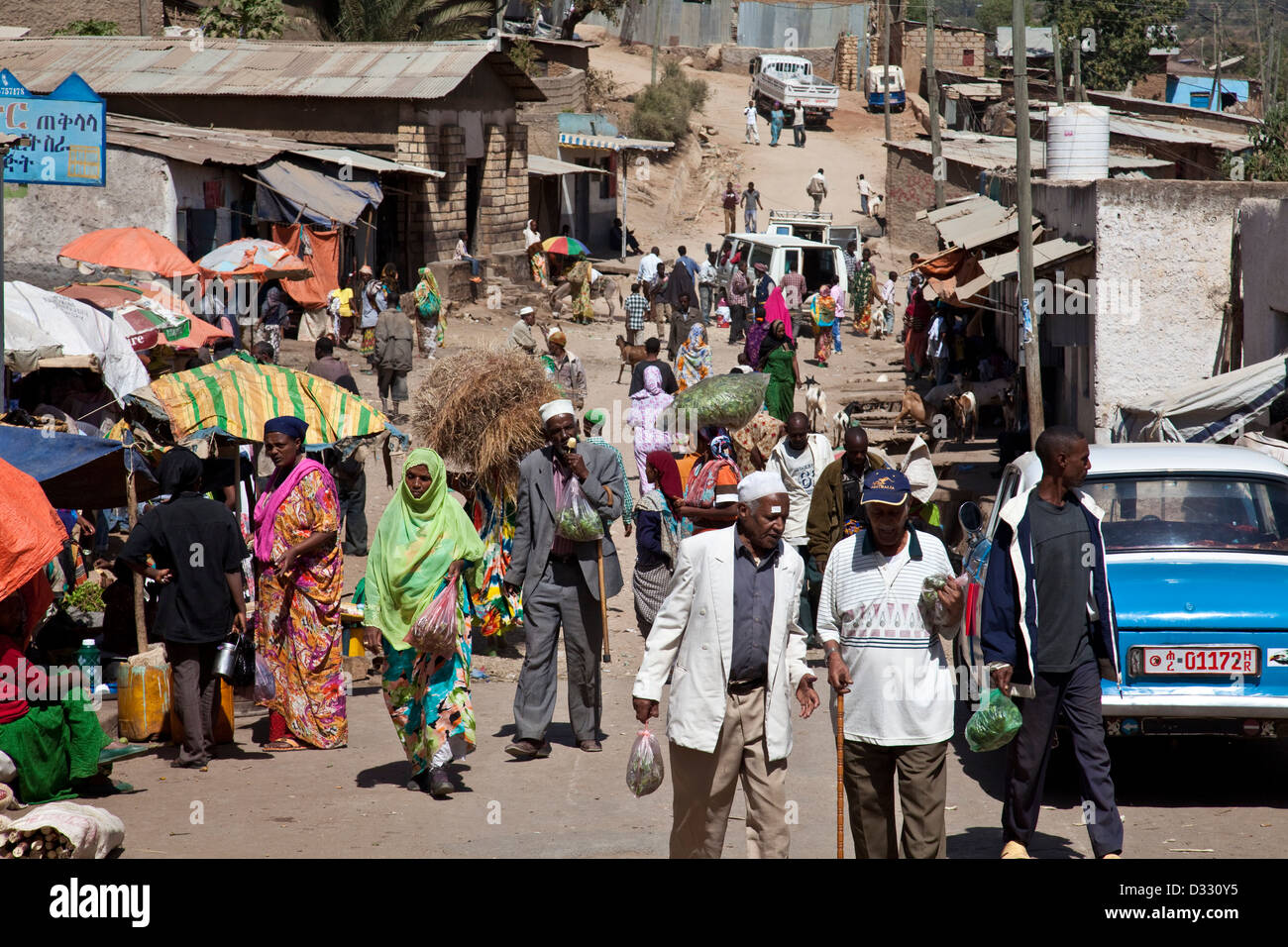 Street Scene, Jugol (Old Town) Harar, Ethiopia Stock Photo - Alamy