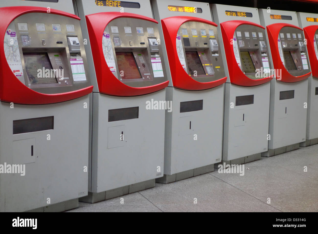 Renfe train ticket hi-res stock photography and images - Alamy